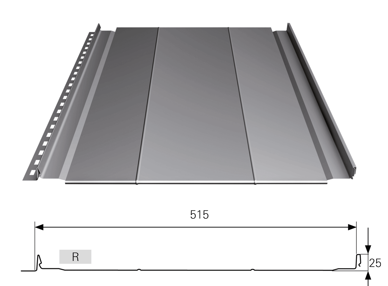 Nowoczesny panel dachowy LAMBDA - BP2 | THE POWER OF ROOFS